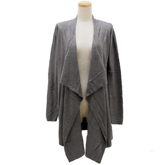 ベアフットドリームズ BAREFOOT DREAMS ブランケット カーディガン アパレル B436-74 レディース グラファイト ブランド おしゃれ カーデ