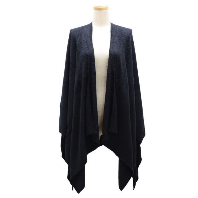 ベアフットドリームズ BAREFOOT DREAMS ショール ストール ルームウエア 部屋着 B455-15-00 レディース BLACK ブラック ストール ブラン