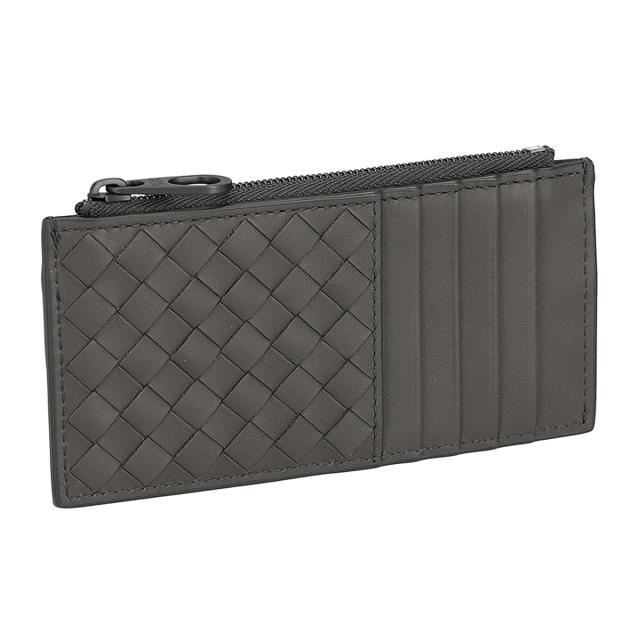 ボッテガヴェネタ BOTTEGA VENETA 財布 ケース 小銭入れ イントレチャート 566430 V47W1 1428 メンズ グレー系 本革 レザー 財布