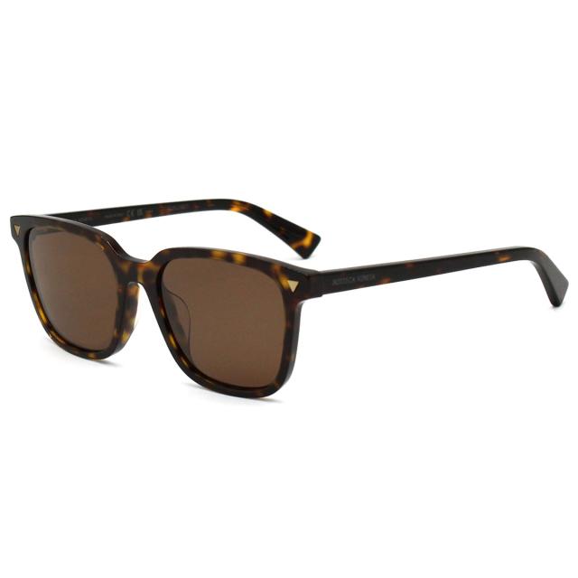 ボッテガヴェネタ BOTTEGA VENETA サングラス BV1255SA-002 アジアンフィット レディース メンズ ハバナ+ブラウン 紫外線対策 サングラス