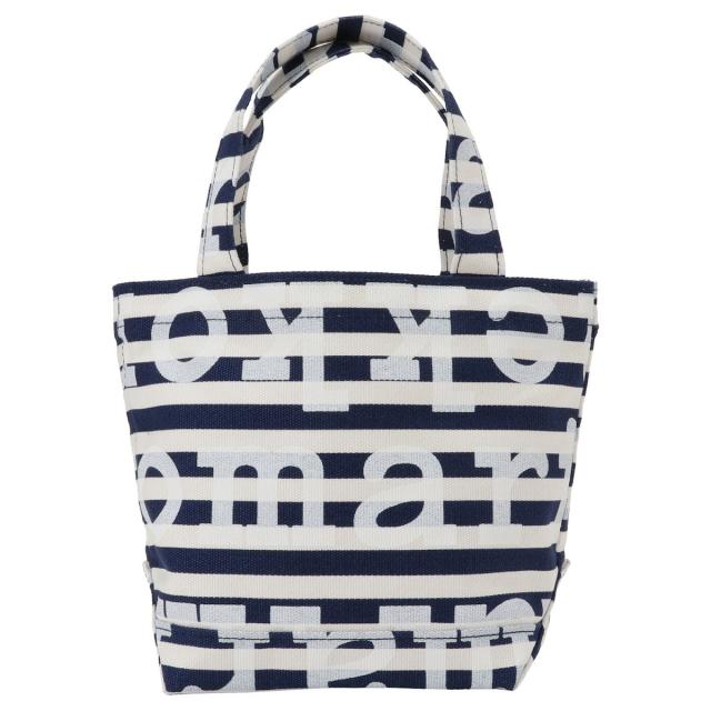 マリメッコ marimekko ハンドバッグ 091398 150 bbmm00504l Pieni Ahkera ピエニ アーケラ Tasa Logo オフホワイト+ダークブルー系 北欧