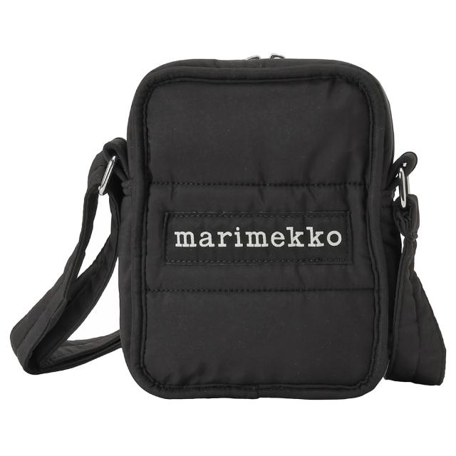 マリメッコ marimekko バッグ 斜め掛けバッグ ショルダーバッグ ポシェット 090805 009 bbmm00536l Leimea レイメア Black ブラック 北欧