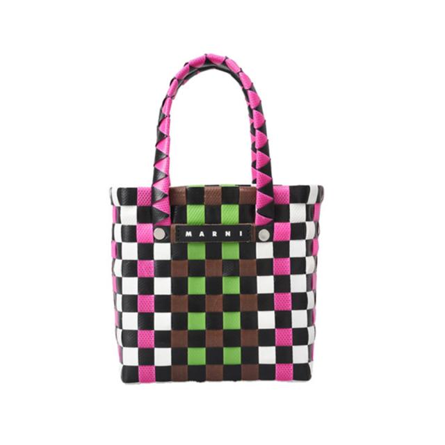 マルニ MARNI バッグ ハンドバッグ かごバッグ 編みバッグ バスケットバッグ M00178 M00IW 0M340 SHOULDER BAGS レディース MULTI ハンド