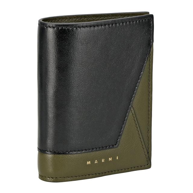 マルニ MARNI 財布 二つ折り財布 折りたたみ財布 小銭入れ付き PFMO0055U1 P2644 Z530N バイカラー レディース メンズ 財布 使いやすい