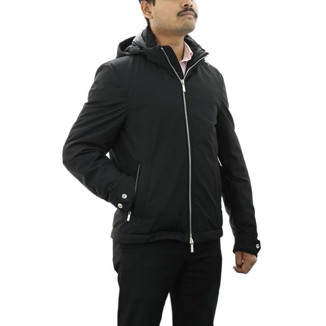 ムーレー MooRER アウター ALBINI-PUM NERO アルビニ ダウンジャケット アウター メンズ ブラック ブランド おしゃれ ジャケット 人気 プ