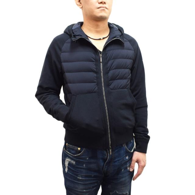 ムーレー MooRER アウター ダウンジャケット ダウンパーカー CHIRICO-S3F BLUE NAVY メンズ ブルーネイビー ブランド おしゃれ ジャケッ