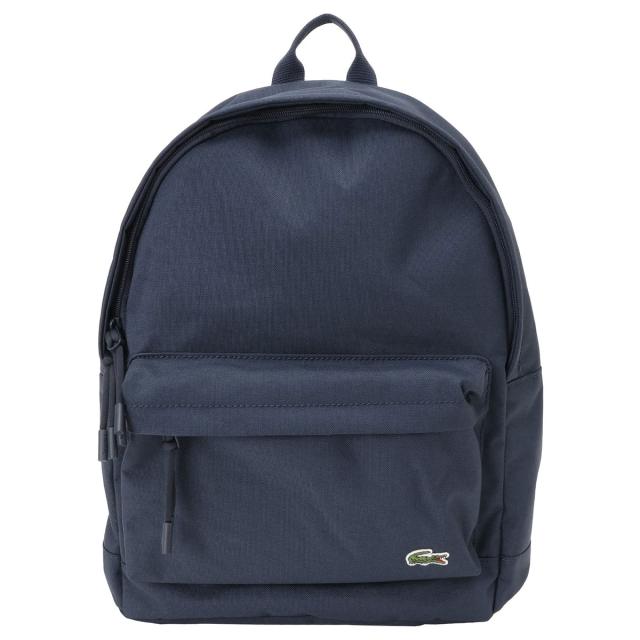ラコステ LACOSTE バックパック リュックサック NH4099 992 bblt00026m ネオクロコ PC デイパック ワニロゴ ネイビー lacoste バッグ ザ