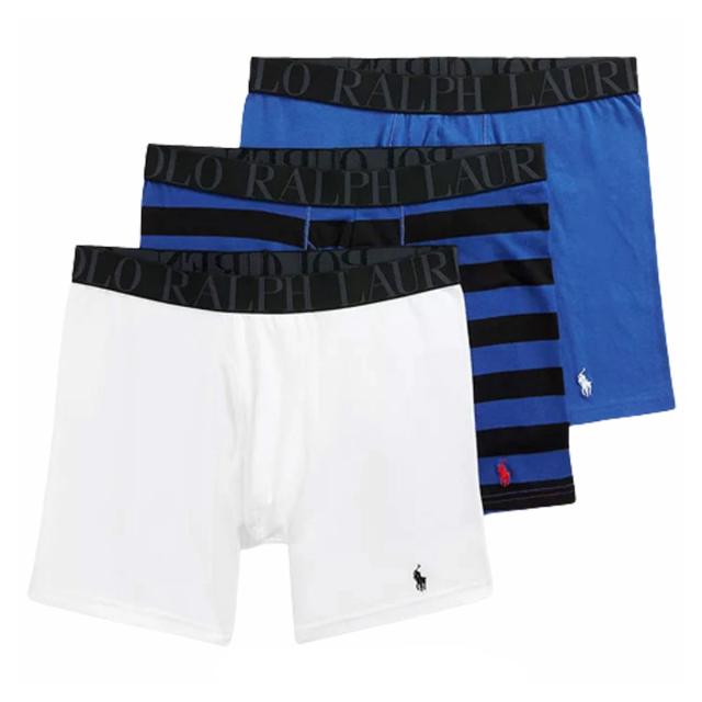 ポロ ラルフローレン POLO Ralph Lauren 肌着 ミドル ボクサーパンツ ストレッチ 3枚セット お買い得 パック 下着 NWBBP3 S6Z メンズ パ