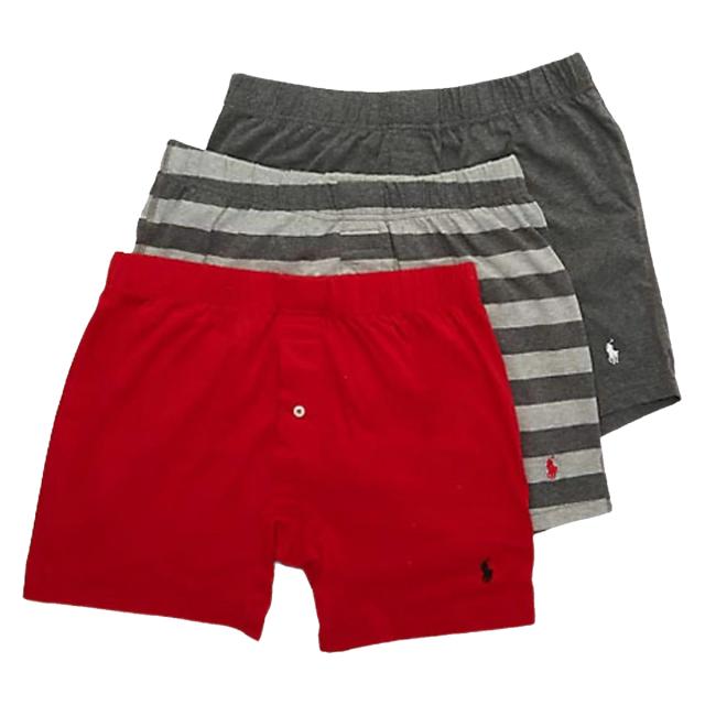 ラルフローレン Ralph Lauren 下着 パンツ ニットボクサー トランクス 3枚セット お買い得 パック NWSBP3 QC9 メンズ ボクサーパンツ メ