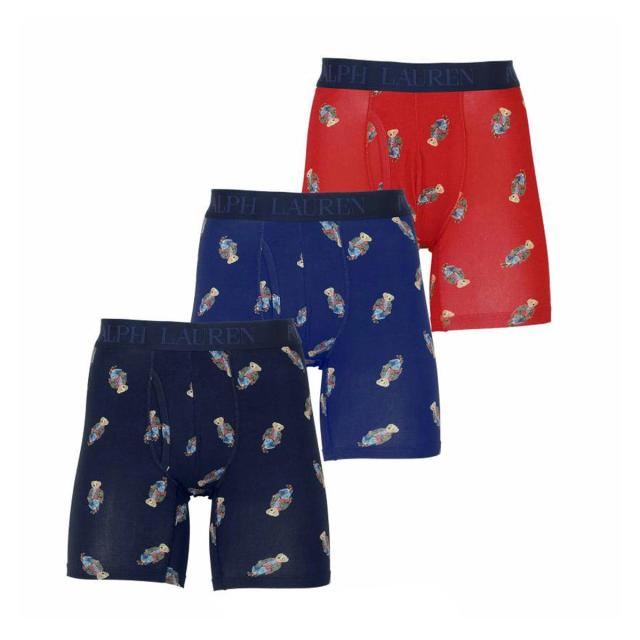 ポロ ラルフローレン POLO RALPH LAUREN ボクサーパンツ ボクサーブリーフ 3枚セット ギフト 下着 LFHBP3 A1V1 メンズ ボクサーパンツ メ