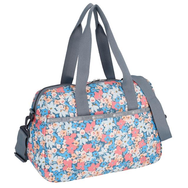 レスポートサック LeSportsac ミニボストンバッグ ショルダーバッグ 3356 F666 HARPER BAG SUNNY ISLE FLORAL ブルー系マルチ 旅行バッグ