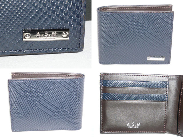 アトリエサブ ATELIER SAB バイアス 二つ折り札入れ 151662 歳暮 ikt02