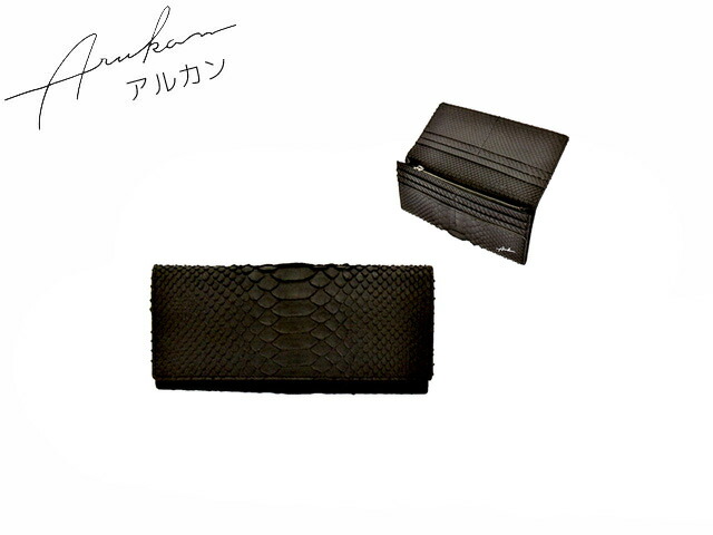 アルカン ARUKAN arukan タカヤ マットパイソンM 束入れ 長財布 1533-613 takaya04