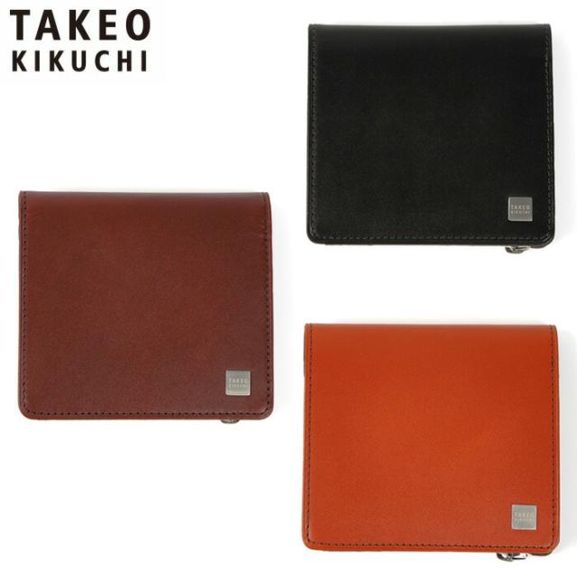 TAKEO KIKUCHI タケオキクチ タケオ キクチ ピエール 二つ折り財布 L字ファスナー カード段10 181613 ikt02