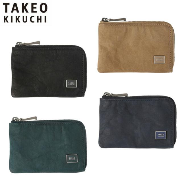 TAKEO KIKUCHI タケオキクチ タケオ キクチ タロン 小銭入れ キーチェーン付き 741601 ikt02