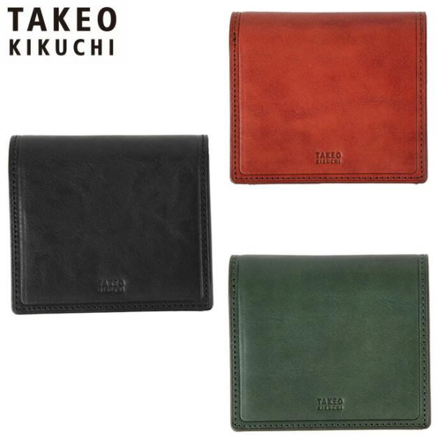 TAKEO KIKUCHI タケオキクチ タケオ キクチ コルティ 二つ折り財布 カード段8 742625 ikt02