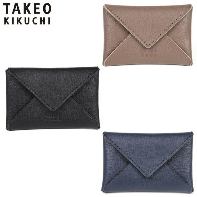 TAKEO KIKUCHI タケオキクチ タケオ キクチ クラーク カードケース兼用 小銭入れ 744611 ikt02
