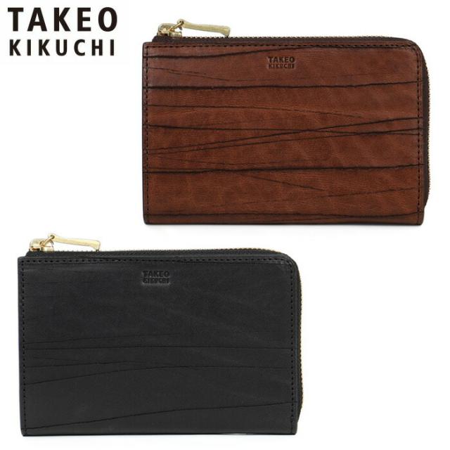 TAKEO KIKUCHI タケオキクチ タケオ キクチ ハーベイ 二つ折り財布 カード段6 747614 ikt02