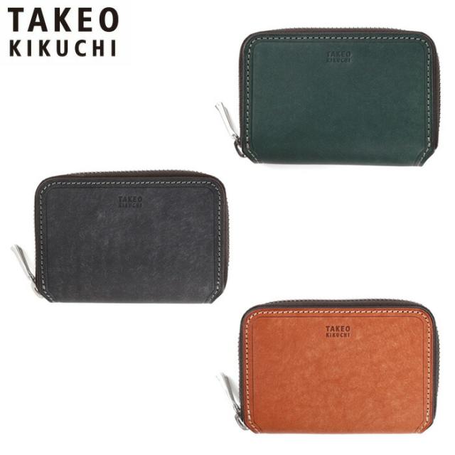 TAKEO KIKUCHI タケオキクチ タケオ キクチ マルゴ カードケース兼用 小銭入れ 780611 ikt02