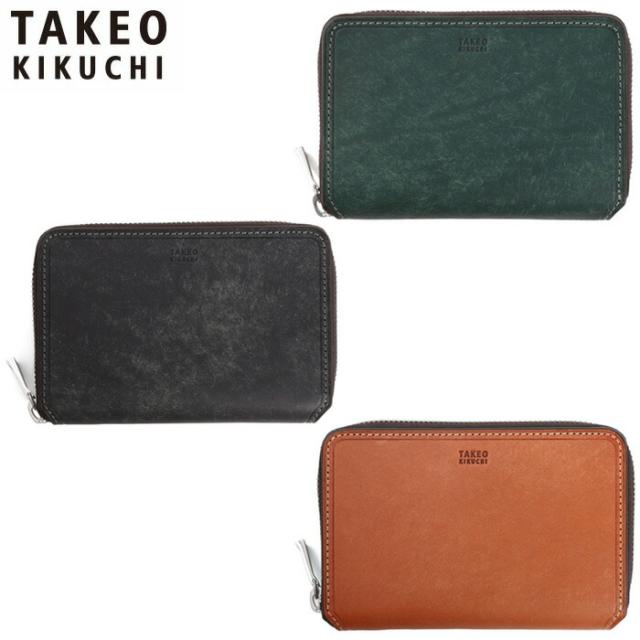 TAKEO KIKUCHI タケオキクチ タケオ キクチ マルゴ 二つ折り財布 カード段9 780614 ikt02