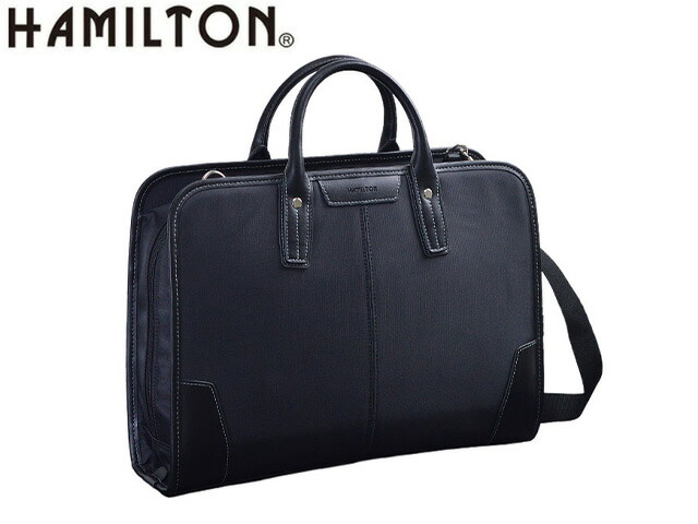 平野鞄 ひらのかばん ヒラノ ビジネスバッグ メンズ ブリーフケース 軽量 A4 2WAY ショルダー 自立 通勤 出張 就活 入社 ブラック 黒 紺 HAMILTON KBN 26717 hira39