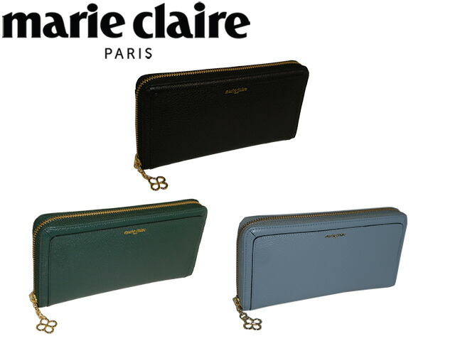 marie claire マリクレール カルーゼル ラウンドファスナー長財布 88648 ajk74