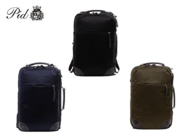 PID ピーアイディー 牛革 高密度ナイロンスクエアリュック JAPAN FABRIC PAS102 rowa12