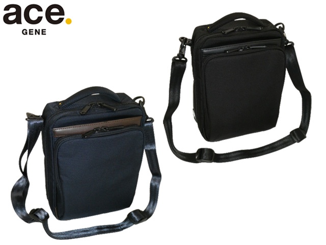 正規品 メンズ レディース  ポイント10倍  通勤 通学 記念日 冠婚葬祭 新生活 ace. GENE エース ジーン フレックスライト フィット タテ型軽量ショルダーバッグ 54552 ace63