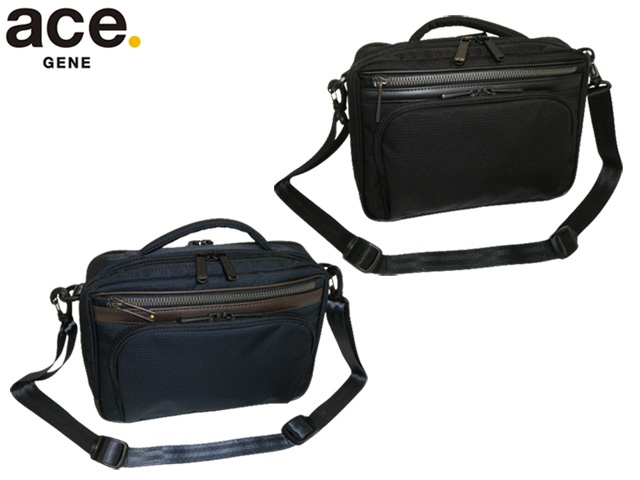 正規品 メンズ レディース  ポイント10倍  通勤 通学 記念日 冠婚葬祭 新生活 ace. GENE エース ジーン フレックスライト フィット B5収納 ヨコ型軽量ショルダーバッグ 54555 ace63