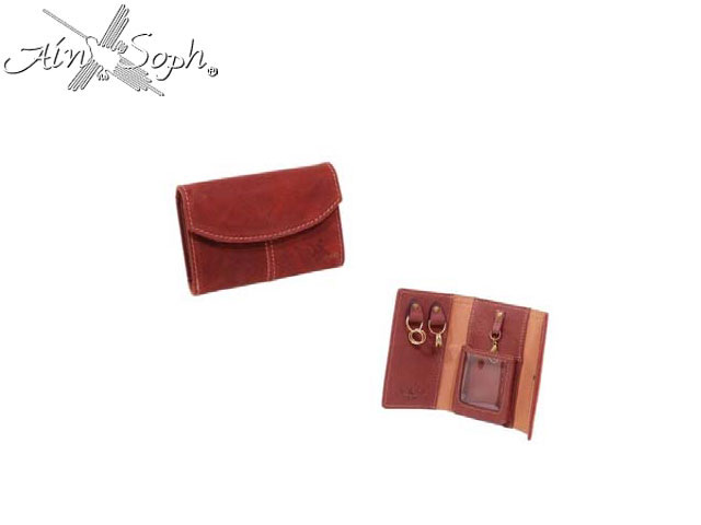 Ain Soph アインソフ Ain Soph アインソフ AinSoph アインソフ AINSOPH 牛革 キーケース DA1119-HP ain44