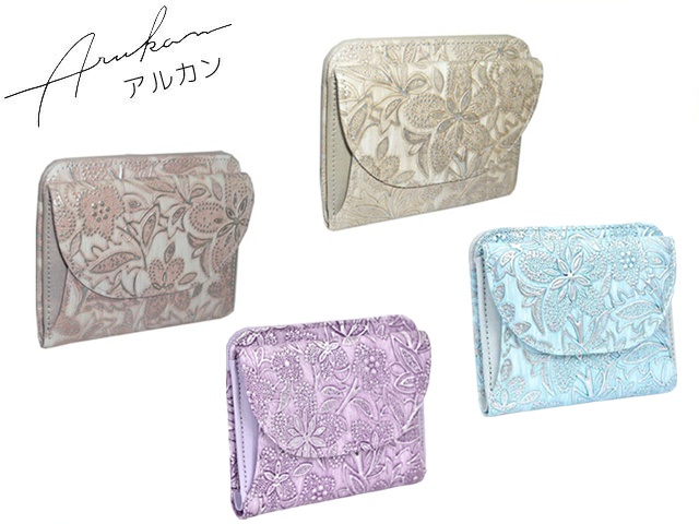 ARUKAN TAKAYA arukan タカヤ アルカンウォレット 本革 arukan  アルカン  クレア Ｌファスナー二つ折り 1411-674 1412-697 1415-665 takaya04