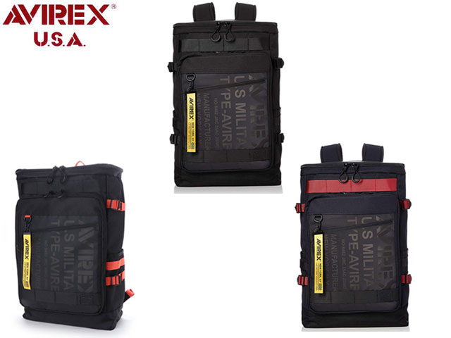 正規品 メンズ レディース    通勤 通学 記念日 冠婚葬祭 贈答品 ギフト [アヴィレックス] AVIREX 大容量ボックスリュック　AVX598 rowa12