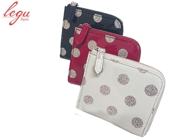 正規品 メンズ レディース    通勤 通学 記念日 冠婚葬祭 贈答品 ギフト legu レグ 日本製ウォレット コロコロ 短財布 L字 牛革エナメル 牛革 430061 7591243 lily19