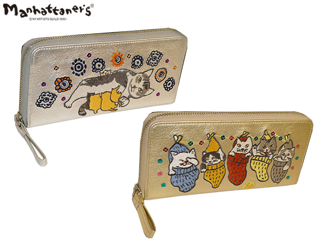 manhattaner's マンハッタナーズ 札入れ ラウンドファスナー長財布 ティンクルパース 075-1741 75-1741 mare69