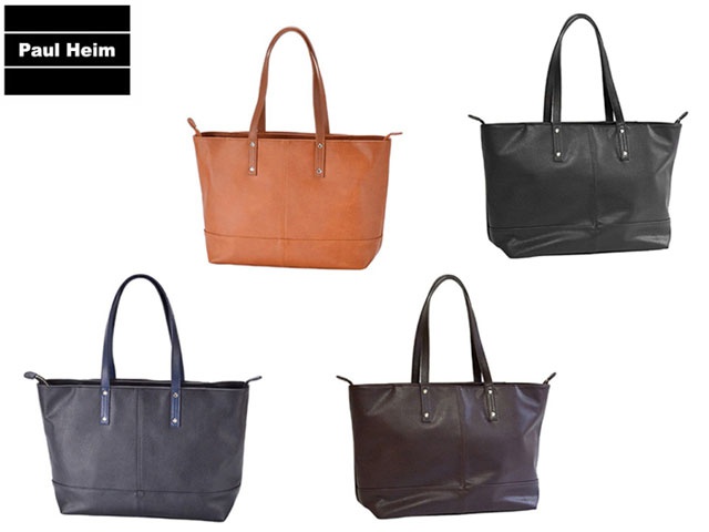 正規品 メンズ レディース  ポイント10倍  通勤 通学 記念日 冠婚葬祭 ホワイトデー Paul Heim BORSA 合皮 トートバッグ 2545 swan13