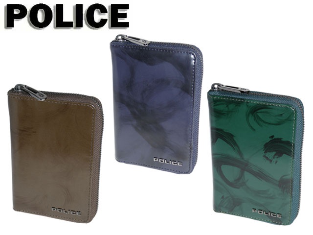 正規品 メンズ レディース  ポイント10倍  通勤 通学 記念日 冠婚葬祭 父の日 ポリス POLICE SPAZZOLA パッツォラ 70502 PA-70502 ミドルウォレット potj47