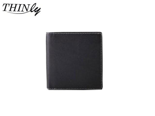 正規品 メンズ レディース    通勤 通学 記念日 冠婚葬祭 贈答品 ギフト [スィンリー] THINly 二つ折り財布 薄型 日本製 SLBS02 yama17