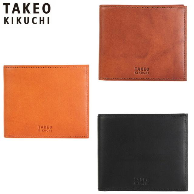 TAKEO KIKUCHI タケオキクチ タケオ キクチ ヘリテージ 二つ折り財布 740604 ikt02