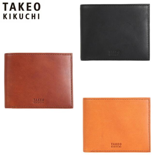 TAKEO KIKUCHI タケオキクチ タケオ キクチ ヘリテージ 二つ折り財布 740605 ikt02