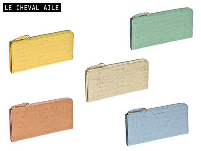 正規品 メンズ レディース    通勤 通学 記念日 冠婚葬祭 贈答品 ギフト LE CHEVAL AILE[シュヴァルエレ] Binaire ビネール レディース 牛革 L字ファスナー 長札 長財布 8011609 filw019 ueni51