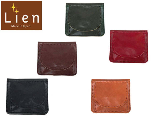 Lien リアン Lien リアン Lien リアン Lien リアン コルドレザー二つ折りウォレット 財布 日本製 LIT9704 8227021 yone29