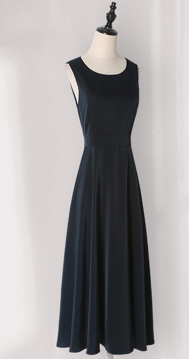 レディース ドレス ノースリーブ ワンピース Aライン ワンピ カジュアル ミニ丈 ロング  ラウンドネック Aライン フレア  シンプル かわいい 大人 可愛い きれいめ シンプル 上品 おしゃれ お洒落 女子 セクシー エレガント デート パーティー 結婚式 二次会 イベント