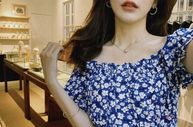 レディース サマー ワンピース 膝下 ひざ下 ミディ丈 スリット 袖あり