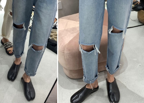 足袋シューズ フラットシューズ 靴 くつ クツ シューズ ぺたんこ