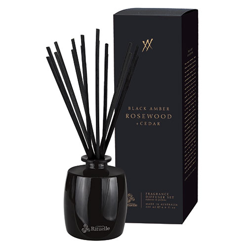 アーバンリチュエル ALCHEMY リードディフューザー Black Amber Rosewood+Cedar - 三和トレーディング