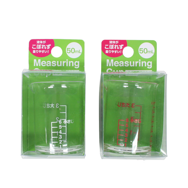 計量カップ メジャーカップ アクリル製 50ml [色指定不可] (100円ショップ 100円均一 100均一 100均)の通販はau PAY マーケット - 100円雑貨＆日用品卸− ...