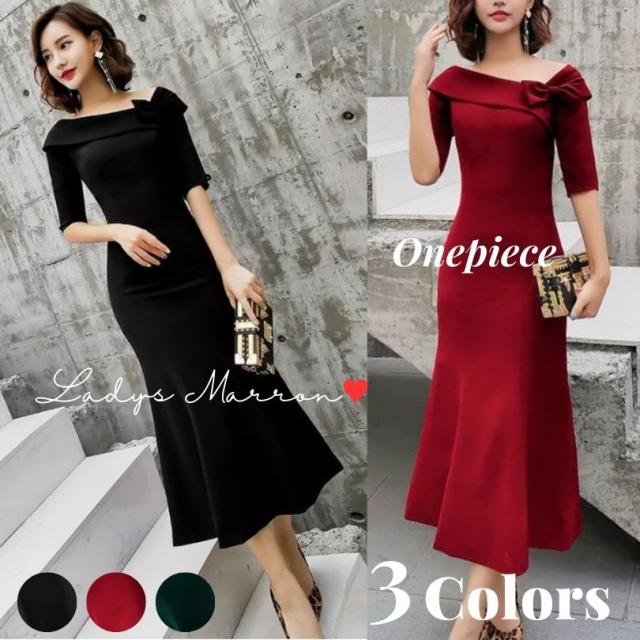 セレモニーワンピース フォーマル 卒業式ワンピース 卒園式ワンピース 結婚式ワンピース フォーマルワンピース 喪服ワンピース 礼服ワンピース お呼ばれドレス 結婚式 結婚式お呼ばれドレス マーメイド パーティードレス