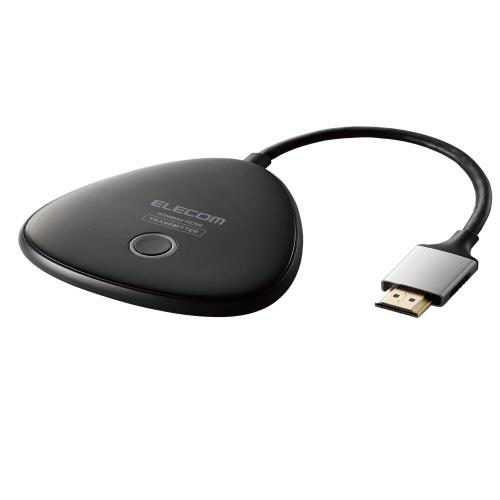 エレコム ワイヤレスhdmi 送信機 エクステンダー 無線 4K(3840×2160)30Hz トランスミッター 最大伝送距離:15m サビや劣化に強い金メッキ加工 DH-WLTXHM1BK