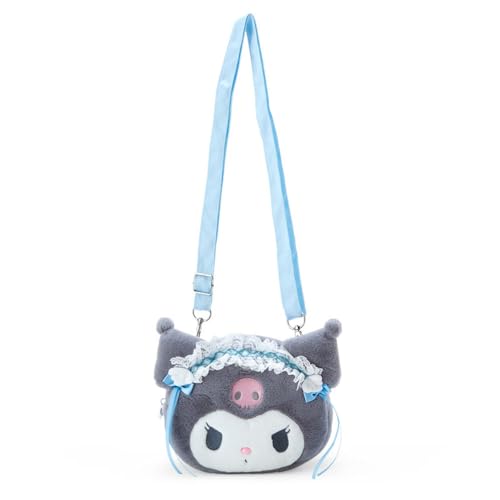 サンリオ(SANRIO) クロミ フェイス形ポシェット水色デイズ クロミちゃん kuromi 16.7×20.6×7.5cm キャラクター 760692