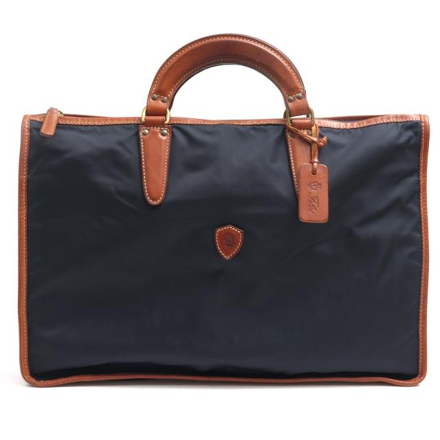 ○フェリージ Felisi 伊リモンタ社ナイロン バケッタレザー ビジネスバッグ 9841/DS 定番 メンズ 【中古】 中古